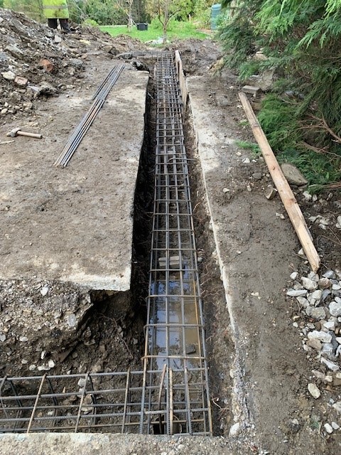 Large wrap round extension in Leeds - Mini Piles