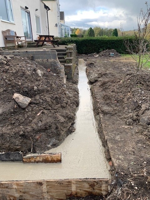Large wrap round extension in Leeds - Mini Piles